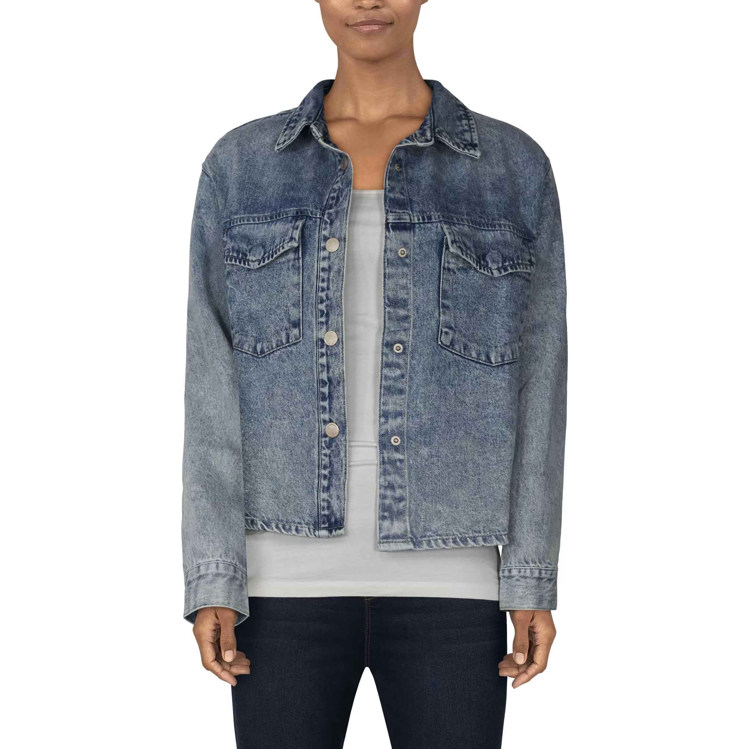 Natural Reflections Denim Shirt Jacket for Ladies | Bass Pro Shops